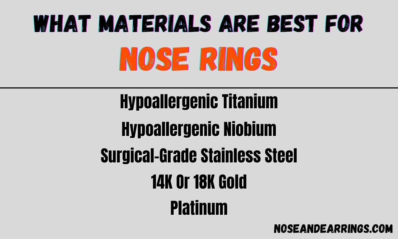 What Type Of Nose Ring Is Best For Sensitive Skin