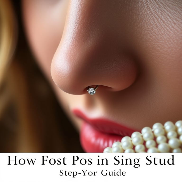 How to Put a Nose Ring in a Stud: Step-by-Step Guide - Nose And Earrings